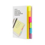 Post-It Tipo Cuaderno, Con 6 Colores