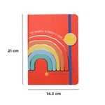Libreta De Arcoiris Rainbow Series 80 Hojas