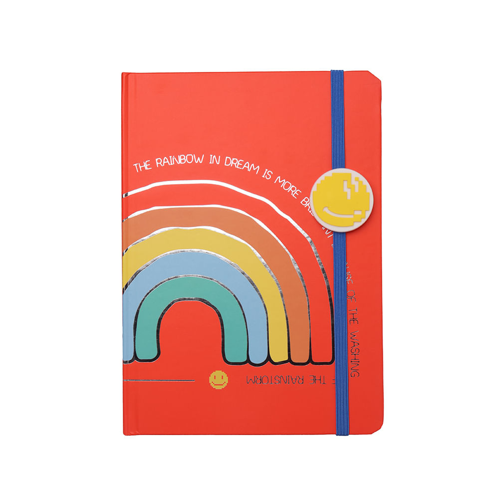 Libreta De Arcoiris Rainbow Series 80 Hojas