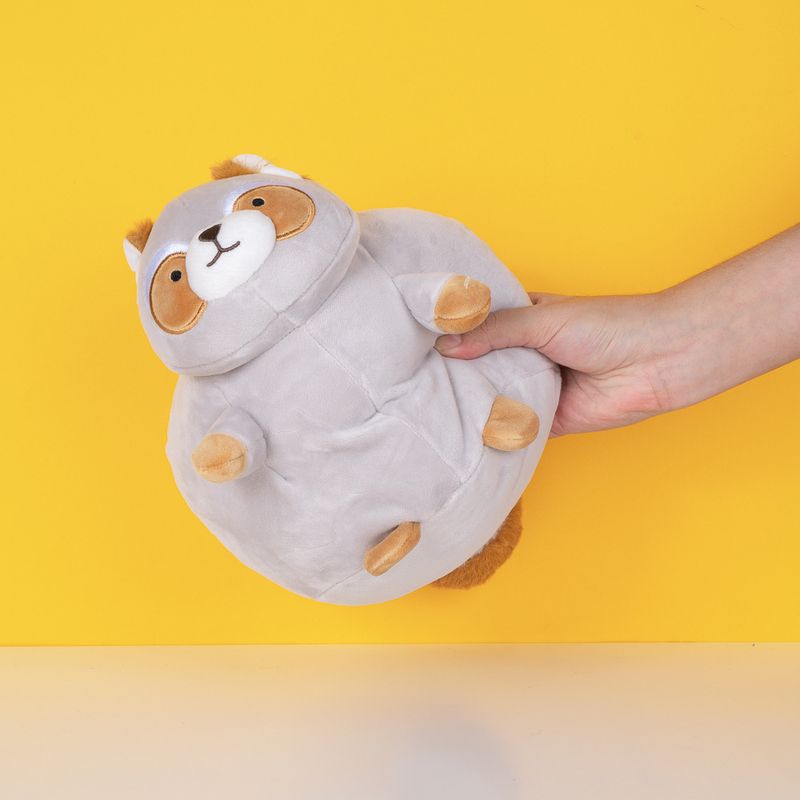 Peluche Redondo Mapache Miniso
