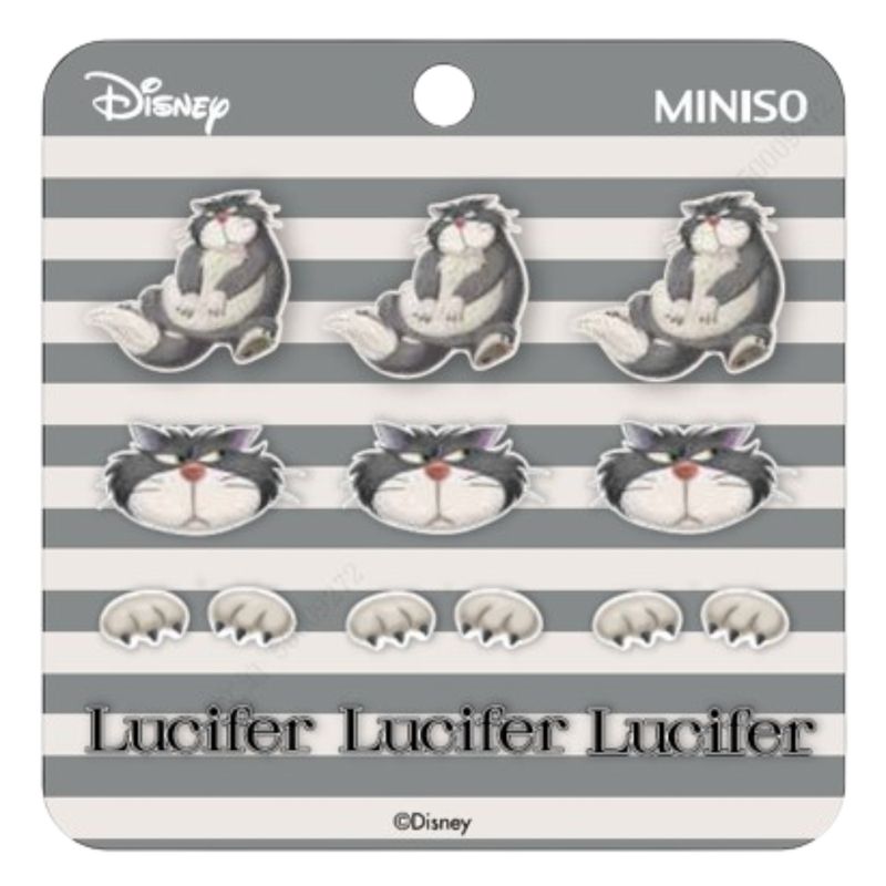 Calcomanias y Estampas de la Serie Lucifer Cat