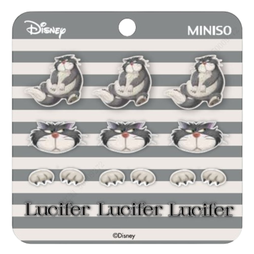 Calcomanias y Estampas de la Serie Lucifer Cat