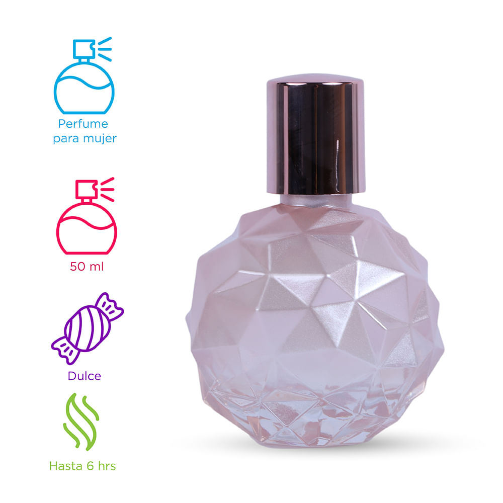 Perfume para Mujer Rose Crystal Eau de Parfum - Miniso
