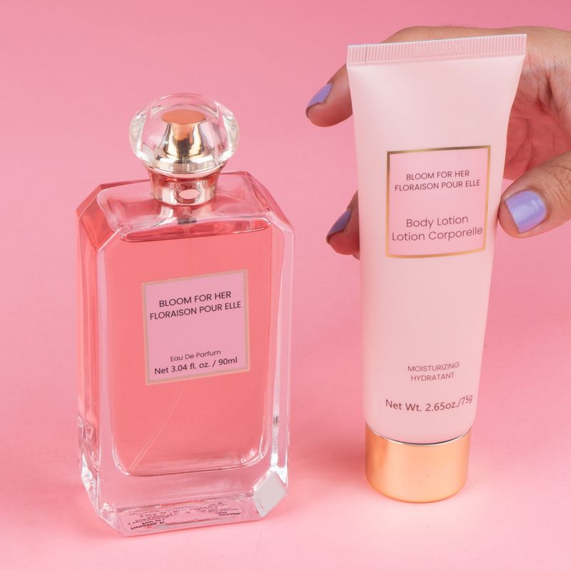 Set de Regalo Perfume y Crema Corporal Bloom For Her 2 Pzas