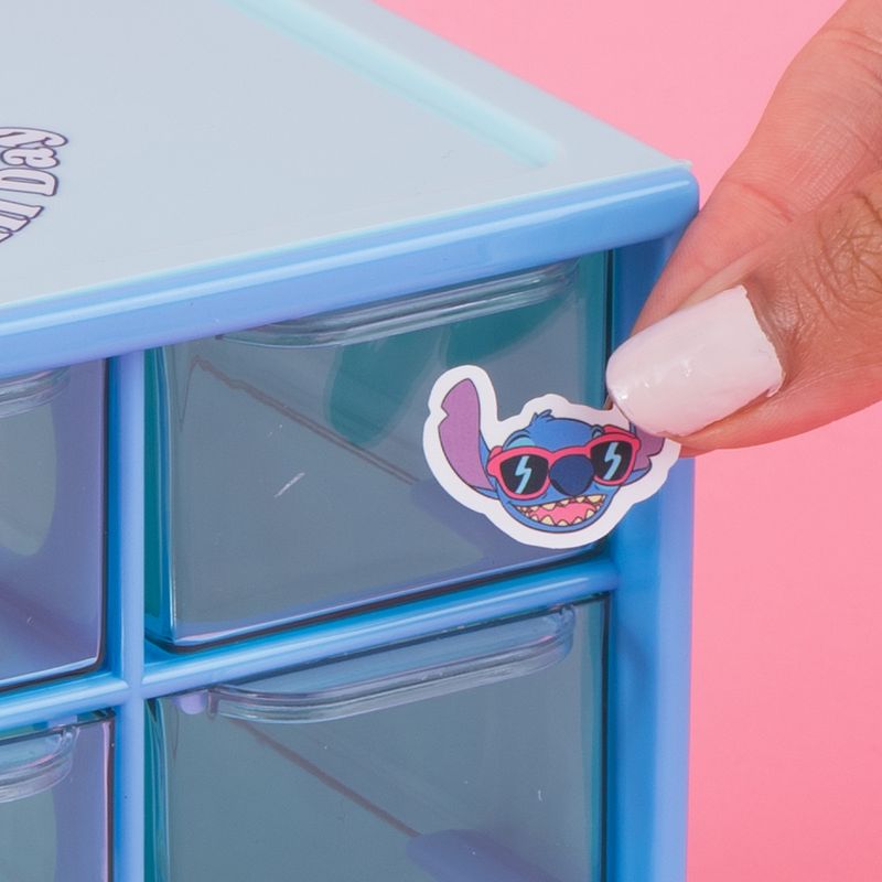 Gabinete de Almacenamiento con 9 Cajones Serie Disney Stitch