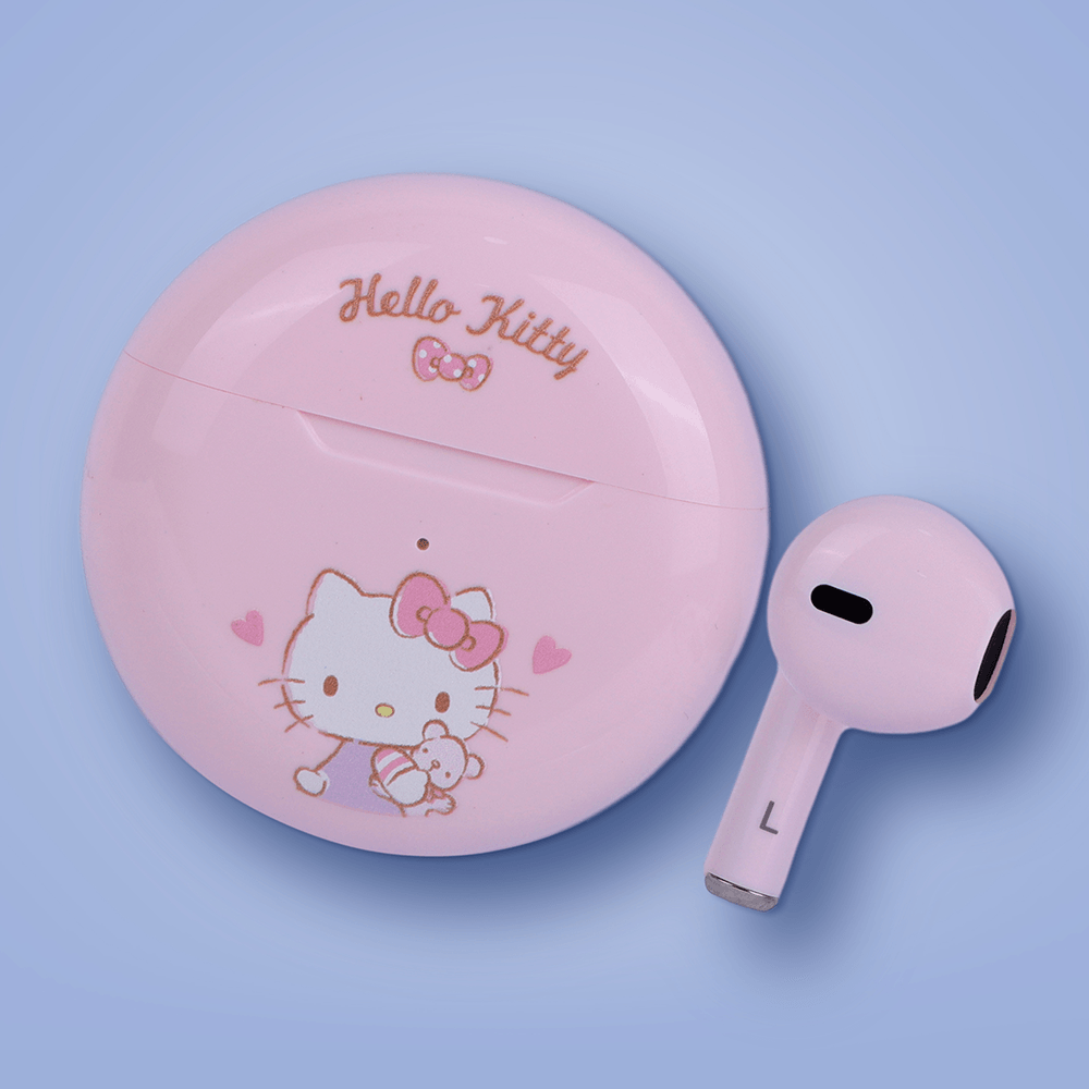Audifonos Tws Classic Modelo Xs66 Serie Hello Kitty Rosa - Miniso