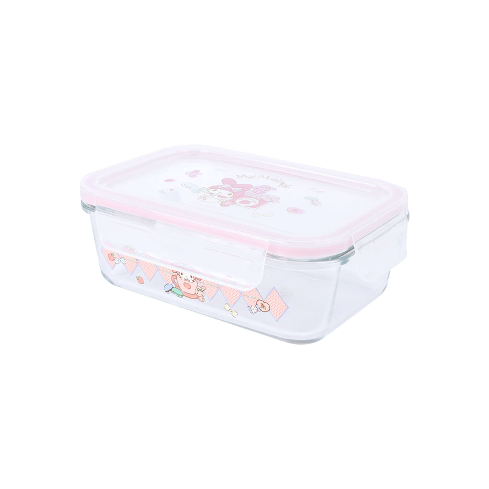 Contenedor con 4 Solapas 840 Ml Serie Sanrio My Melody Rosa - Miniso