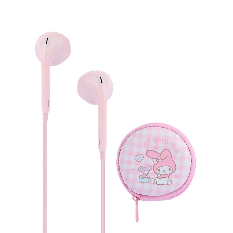 Audifonos con Cable 3.5 Mm Modelo W009 Serie My Melody