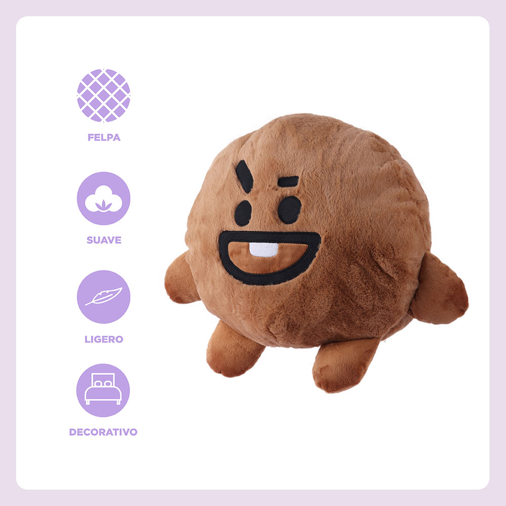 Peluche Shooky Serie Bt21 - Miniso