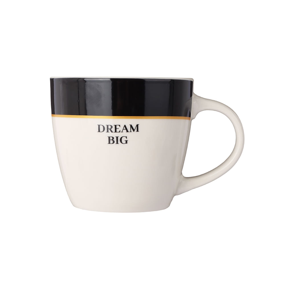 Taza de Ceramica 280 Ml Serie Miniso Negro