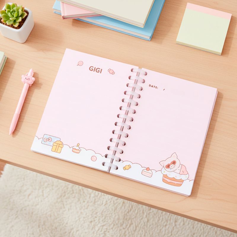 Set de Agenda Gigi Serie Mini Family 3 Piezas - Miniso