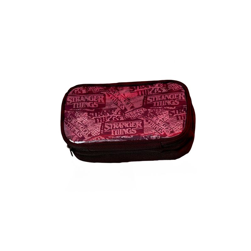 Cartuchera de Doble Capa Posters Serie Stranger Things - Miniso