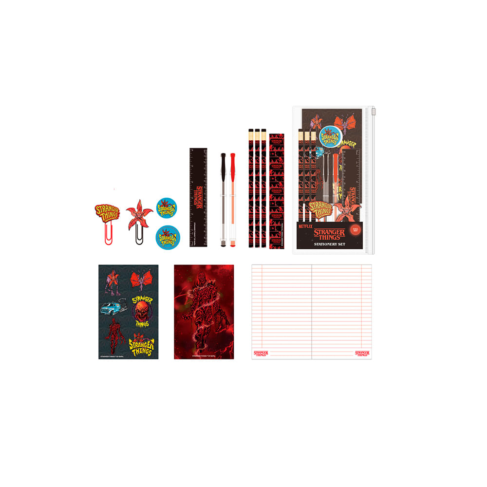Set de Escritorio Serie Stranger Things - Miniso